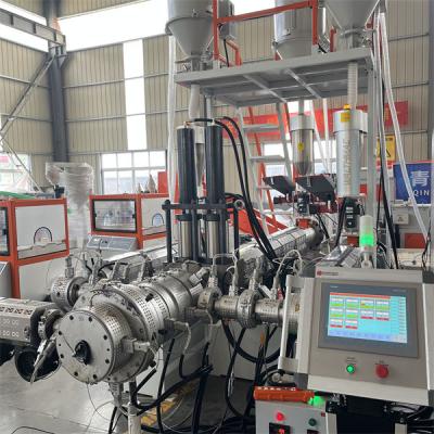 China Siemens PLC Controlled Pipe Extrusion Machine  ABA/ABC Structured Pipes Line for sale