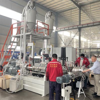 China Water Gas Pipe Extrusion Machine Plastic Extrusion Machinery Pe Pipe Production Line for sale