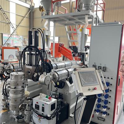 China Gas Water Supply Pipe Extrusion Machine Single Screw Extruder PPH Pipe Three Layers Line for sale