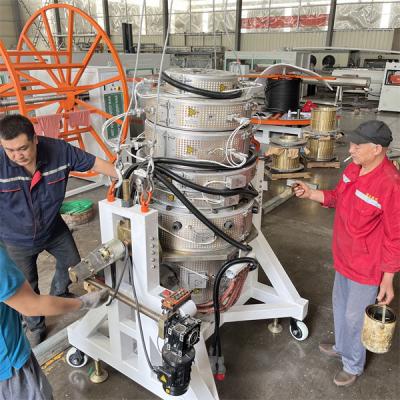 China Advanced Plastic Extruder Machine Hdpe Pipe Extrusion Machine / Line Water Tank Making Machine for sale