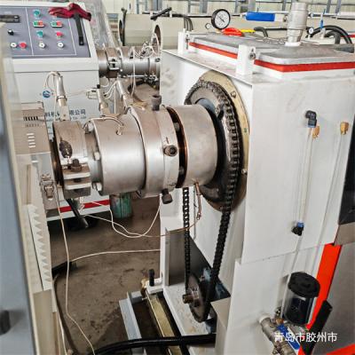 China 50-200mm Pe Pipe Carbon Spiral Corrugated Pipe Production Line for Your Benefit for sale