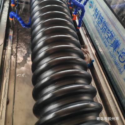 China Fully Automatic Spiral Pipe Extrusion Line for PE PP Water Cooling Technology for sale