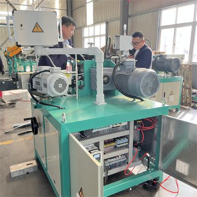 China Automatic Galvanized Steel Metal Corrugated Pipe Making Machine for Flexible Conduit and Structural Applications for sale