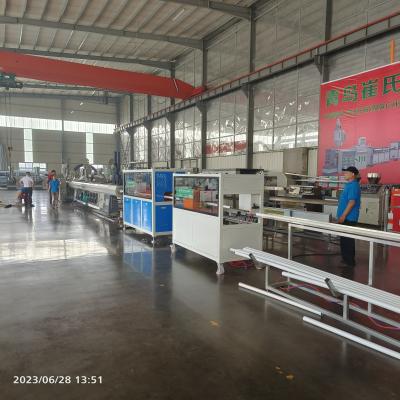 China Extrusion Screw Speed 0-89rpm/min ABA Structured PE Pipe Production Line With 120-800kg/hr Capacity for sale