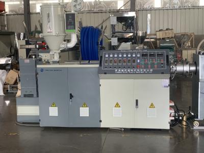 China Energy Efficient HDPE / PP Prestressed Spiral Pipe Extrusion Machine with PLC Control for sale