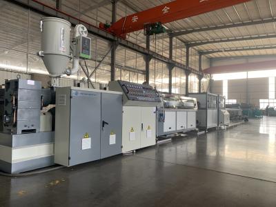 China Water Cooling Spiral Pipe Extrusion Line Winding Machine 100m/roll Fully Automatic For Precise Production for sale