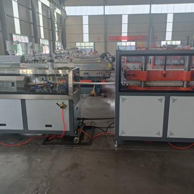 China Plastic Single Wall Corrugated Pipe Machine for Electrical Conduit and Cable Protection for sale