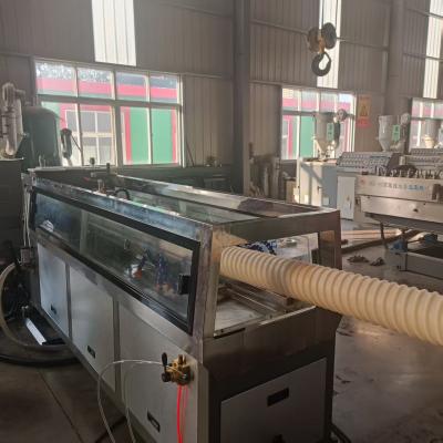 China 380V 50HZ Power Supply HDPE Carbon Spiral Pipe Machine With Water Cooling Way for sale