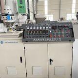 China Plastic PE PVC PP Pipe Manufacturing Using Single Wall Corrugated Pipe Machine with PLC Control and Single Screw Extruder for sale