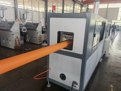 China Extrusion Production Machine Line For PE PP PVC PPR HDPE MPP Pert Water Pipe And Cable Conduit Plastic Tube for sale