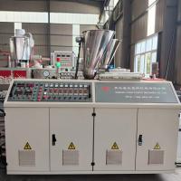 China Ceramic Heater Customized Double-Screw Extrusion Machine Designed PVC Pipe Production Line for sale