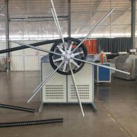 China PE/HDPE Prestressed Spiral Corrugated Pipe Extruder Manufacturing Production Line for sale