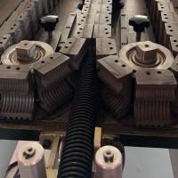 China Plastic Single Wall Corrugated Pipe Tube Hose Extrusion Production Line for Electrical Conduit and Cable Protection for sale