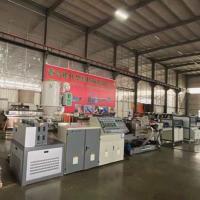 China Plastic Single Wall Corrugated Pipe Tube Hose Extrusion Production Line for Electrical Conduit and Cable Protection for sale