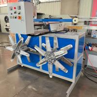 China Single Screw Extruder Corrugated Pipe Making Machine for HDPE Single Wall Cable Duct for sale