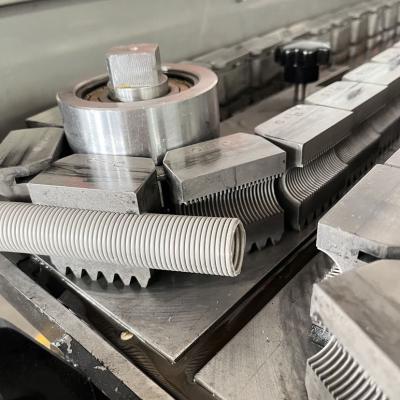 China Automotive Wire Harness Corrugated Tube Making Machine / Bellows Conduit Production Line for sale