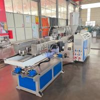 China Plastic PE PP PA EVA Single Wall Corrugated Pipe Extrusion Making Machine Production LinePlastic PE PP PA EVA Single Wall Corrugated Pipe Extrusion Making Machine Production Line for sale