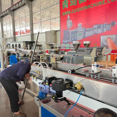 China High Speed PE PP PVC Single Wall Corrugated Pipe Hose Tube Extrusion Production Making Machine Line for sale