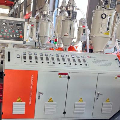 China HDPE Double Wall Corrugated Ventilation Pipe Production Line / Fresh Air Duct Machine for sale