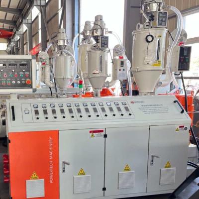 China New Air Corrugated Pipe Making Machine/High Output Ventilation Pipe Line Machinery for sale