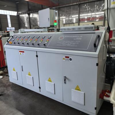 China Fully Automatic Single Screw Extruder Machine Suitable for PE Pipe Extrusion Providing Stable Output and Easy Control for sale