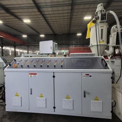China Fully Automatic Spiral Pipe Extrusion Line Water Cooling System Pipe Id 30-200mm Designed For High Volume Pipe Production for sale