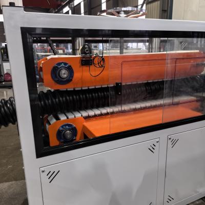 China PE PP single wall HDPE carbon spiral pipe machine for production of durable spiral pipes in industrial applications for sale