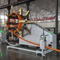 China HDPE Carbon Spiral Pipe Production Line / Plastic Corrugated Pipe Extruder Conduit Making Machine for sale