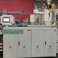 China HDPE Carbon Spiral Pipe Production Line / Plastic Corrugated Pipe Extruder Conduit Making Machine for sale