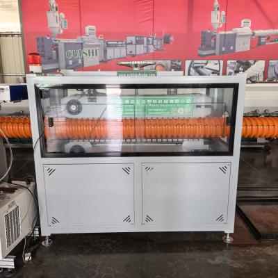 China Automatic PE Flexible Spiral Tube Extrusion Plant for Agricultural Irrigation and Drainage Systems for sale