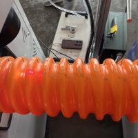 China Factory Price PE Carbon Spiral Pipe Extrusion Machine HDPE Carbon Reinforced Spiral Hose Tube Production Line for sale