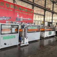 China High Speed PE Carbon Spiral Pipe Production Line Plastic Electrical Protection Conduit Extrusion Machine for sale
