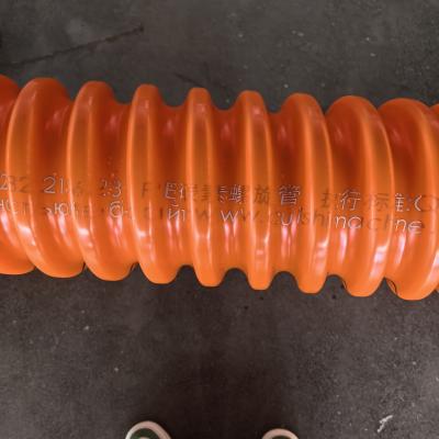 China High Speed HDPE PE Carbon Spiral Pipe Making Machine Plastic Carbon Reinforced Conduit Pipe Extrusion Line for sale