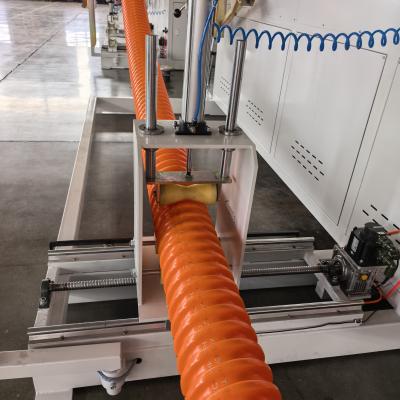 China High Speed PE Carbon Fiber Reinforced Spiral Pipe Extrusion Line for Electric Cable Protection Conduit for sale