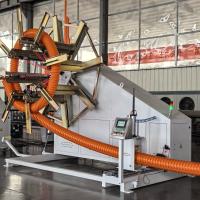 China Factory Direct PE Carbon Cable Sheath Pipe Production Line Automatic Spiral Tube Extruder Machine for sale