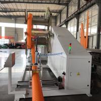 China PE Carbon Spiral Corrugated Pipe Extrusion Machine HDPE Carbon Reinforced Hose Tube Manufacturing Line for sale