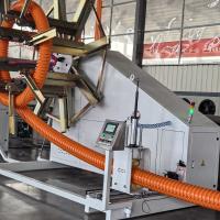 China Automatic HDPE Carbon Helical Pipe Making Machine Underground Cable Duct Extrusion Equipment for sale