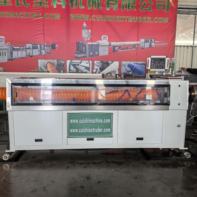 China PE Carbon Spiral Pipe Production Line High Efficiency Plastic Conduit Tube Extruder Machine for sale