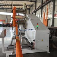 China HDPE Carbon Spiral Pipe Extrusion Line High Efficiency Plastic Pipe Making Machine for sale