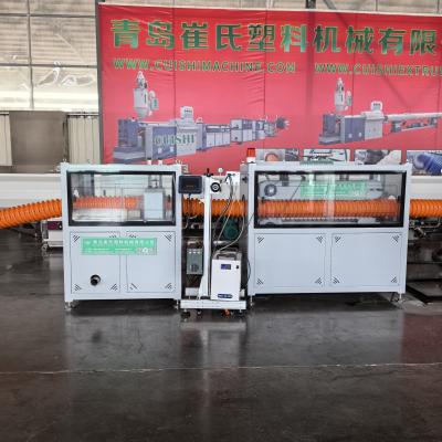 China Automatic HDPE Carbon Helical Pipe Making Machine Underground Cable Duct Extrusion Equipment for sale