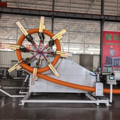 China HDPE PE Carbon Spiral Tube Extruder Machine Plastic Corrugated Conduit Pipe Production Making Line for sale