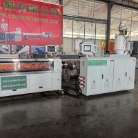 China Automatic HDPE Carbon Spiral Electrical Pipe Making Machine Single Wall Corrugated Pipe Extrusion Line for sale