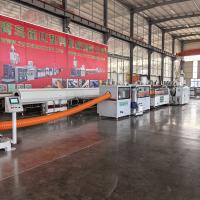China Automatic PPR PPH Three Layer Plastic Pipe Extrusion Line Hot Cold Water Plumbing Pipe Manufacturing Making Machine for sale