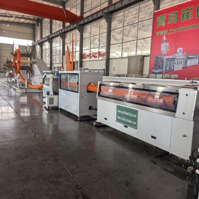 China Plastic HDPE Prestressed Spiral Pipe Water Supply Production Line PPSP Pipe Making Machine with High Performance Extruder at Attractive Prices for sale