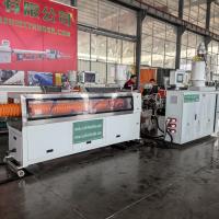 China High Output PE HDPE Carbon Spiral Cable Protection Pipe Extrusion Production Line Plastic Electrical Conduit Pipe Making Machine for sale