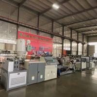 China Single Wall Corrugated Pipe Machine for Ventilation Pipe / Electric Conduit Hose Extrusion Line for sale