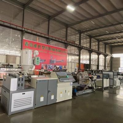 China Single Wall Corrugated Pipe Extruder Machine for Electrical Conduit Cable Protection Tubing for sale