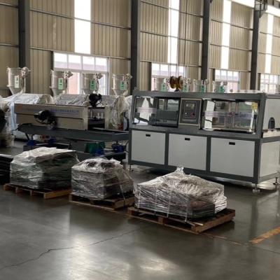 China Automatic Single Wall Corrugated Hose Extrusion Line for Electrical Conduit for sale