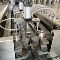 China PLC Controlled Single Wall Corrugated Pipe Extruder Machine for Cable Protection and Automotive Wire Harness for sale