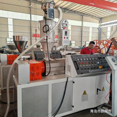 China High-Speed and Stable Single Wall Automotive Wiring Harness Pipe Extrusion Line for sale